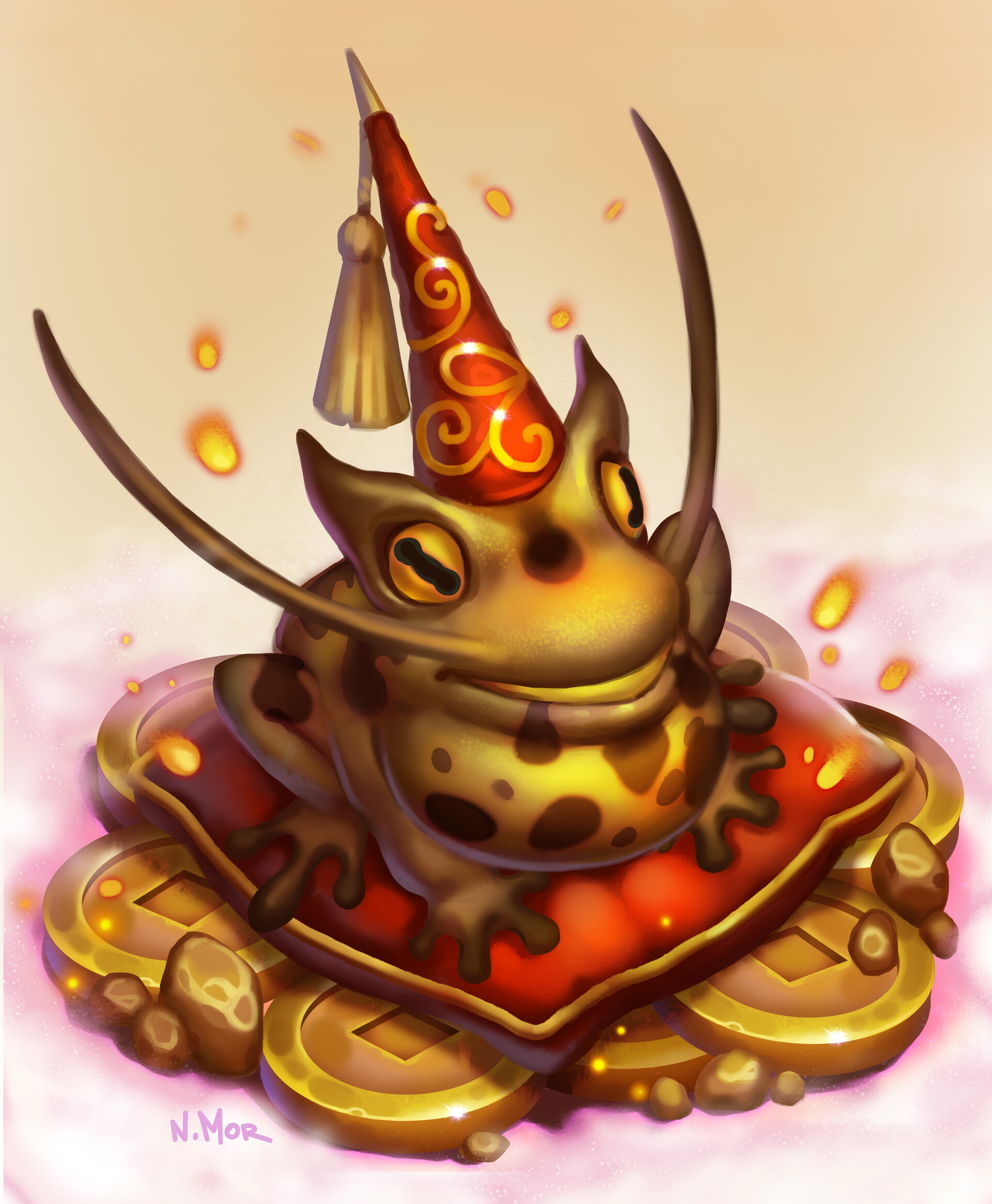 ArtStation - Money frog