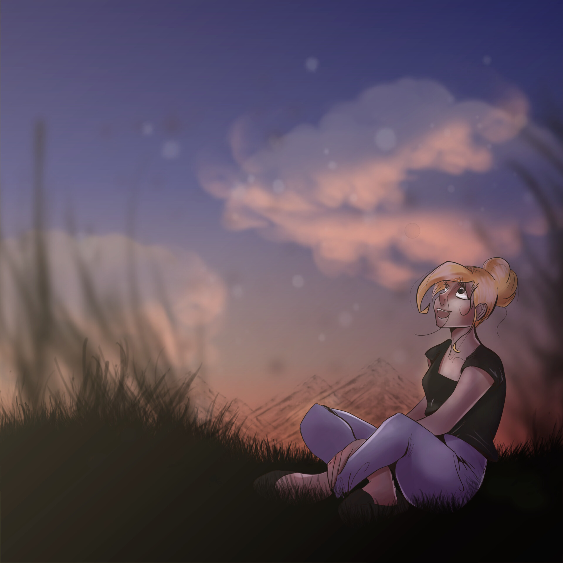 ArtStation - Grassy field