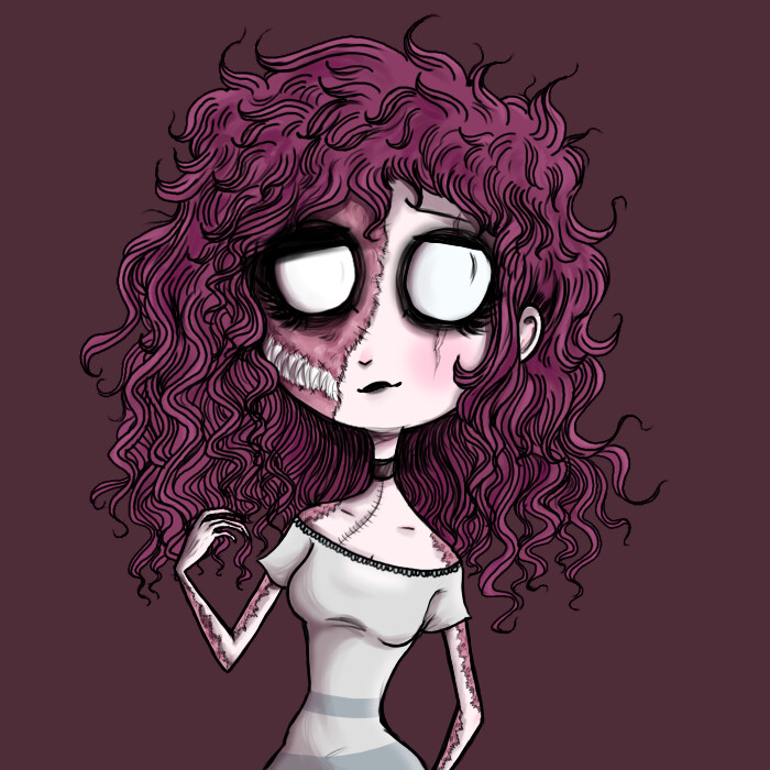 Perrine Bonnel - OUTLAST x Tim Burton