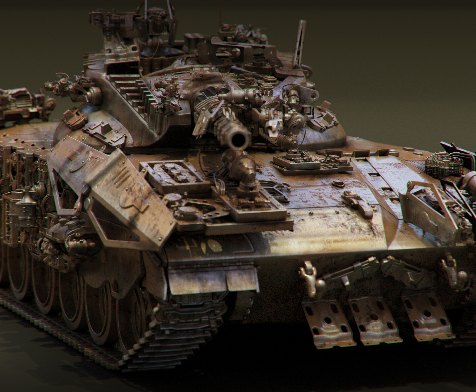ArtStation - Old Tank