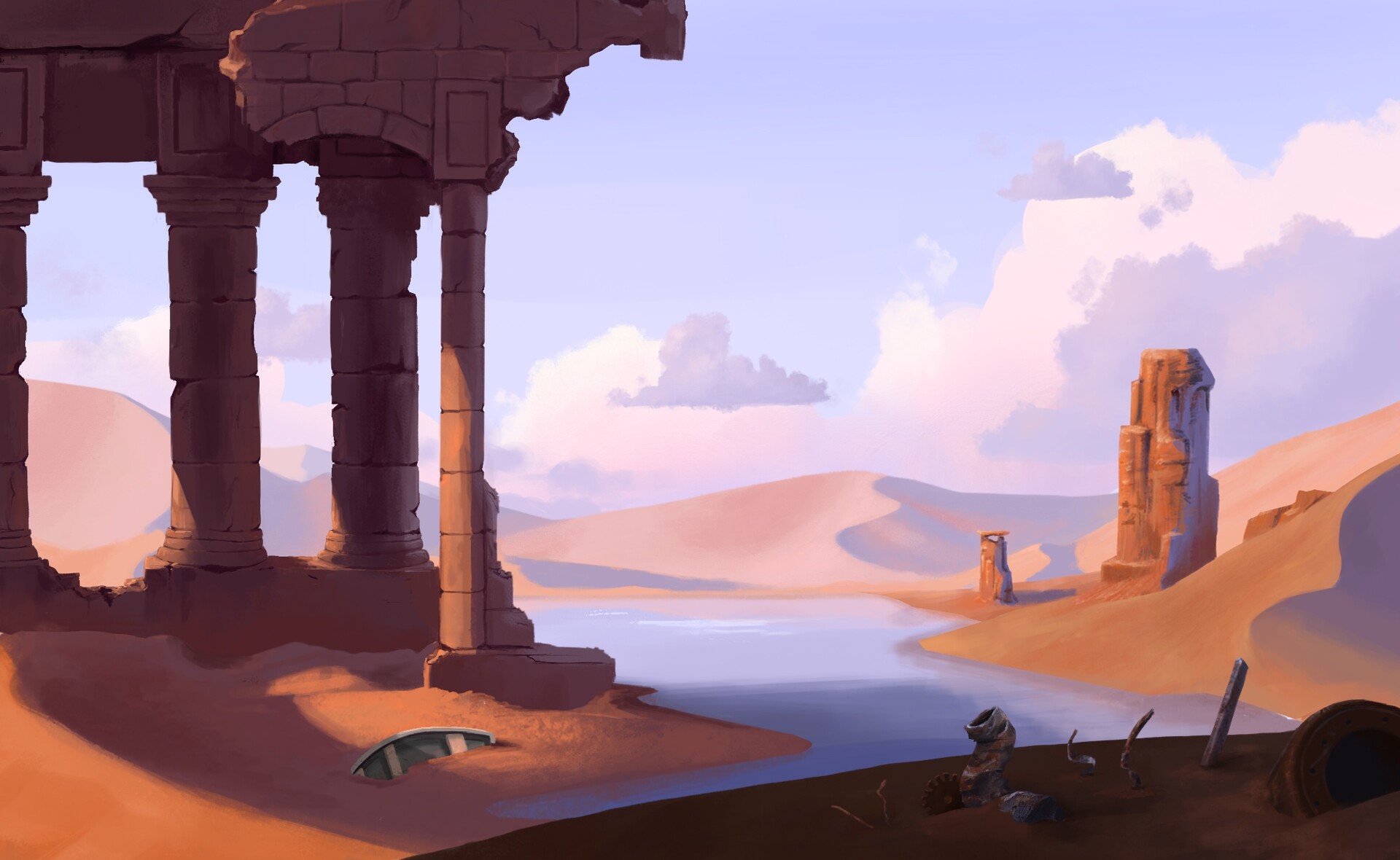 ArtStation - Desert
