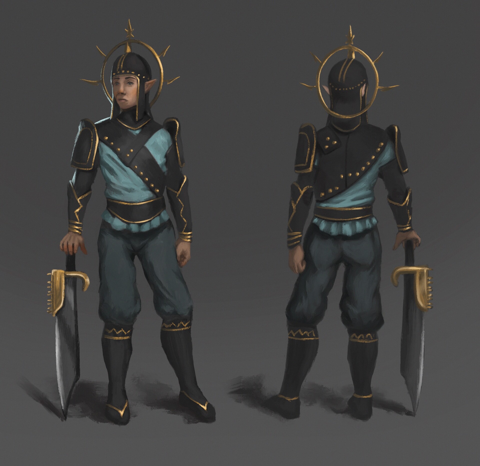 ArtStation - Elven guardian