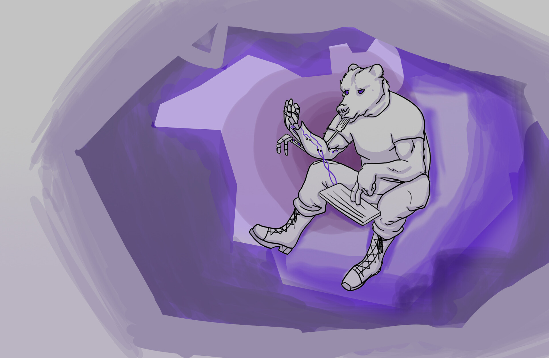 ArtStation - Bionic Bear