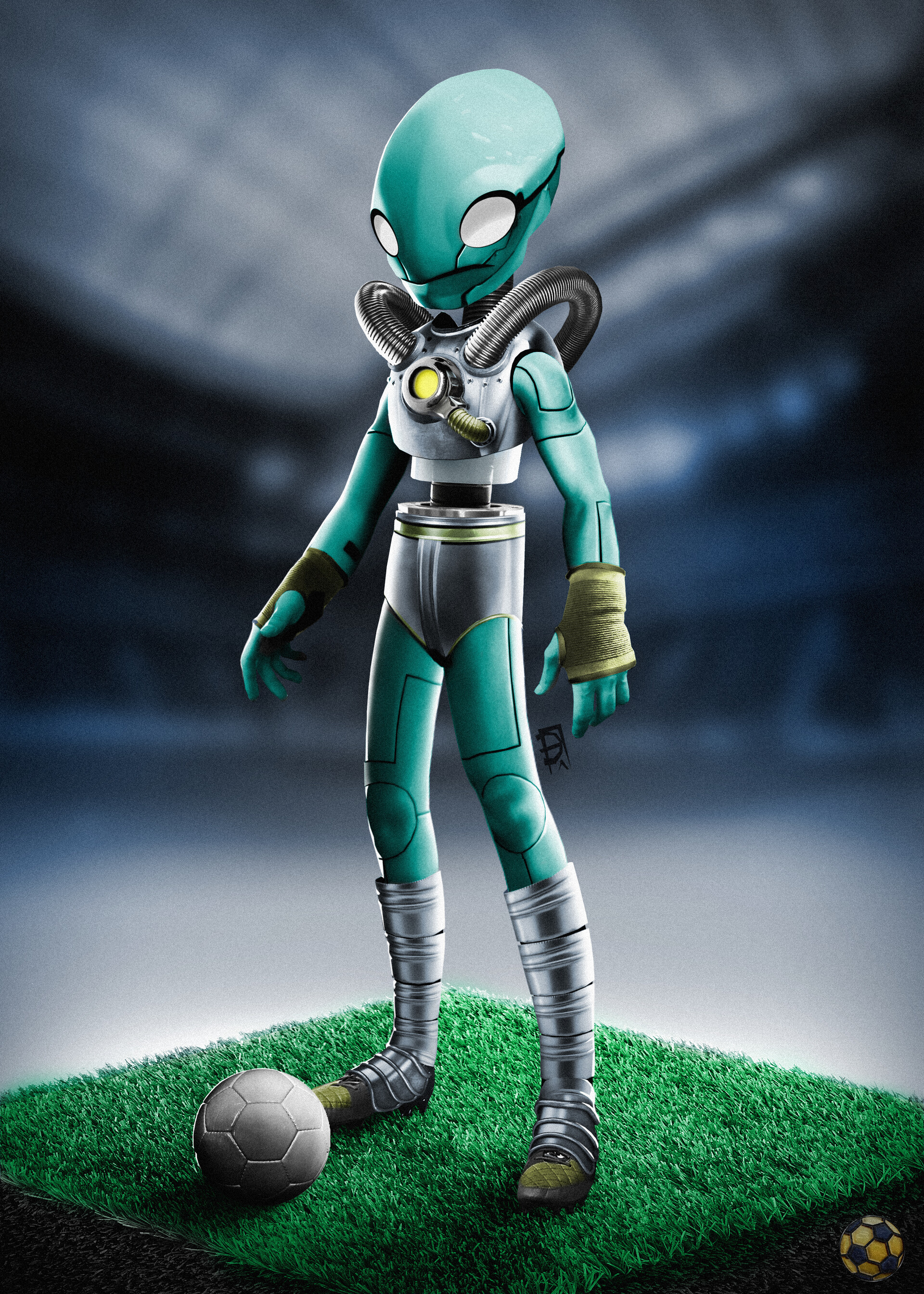 ArtStation - Green player