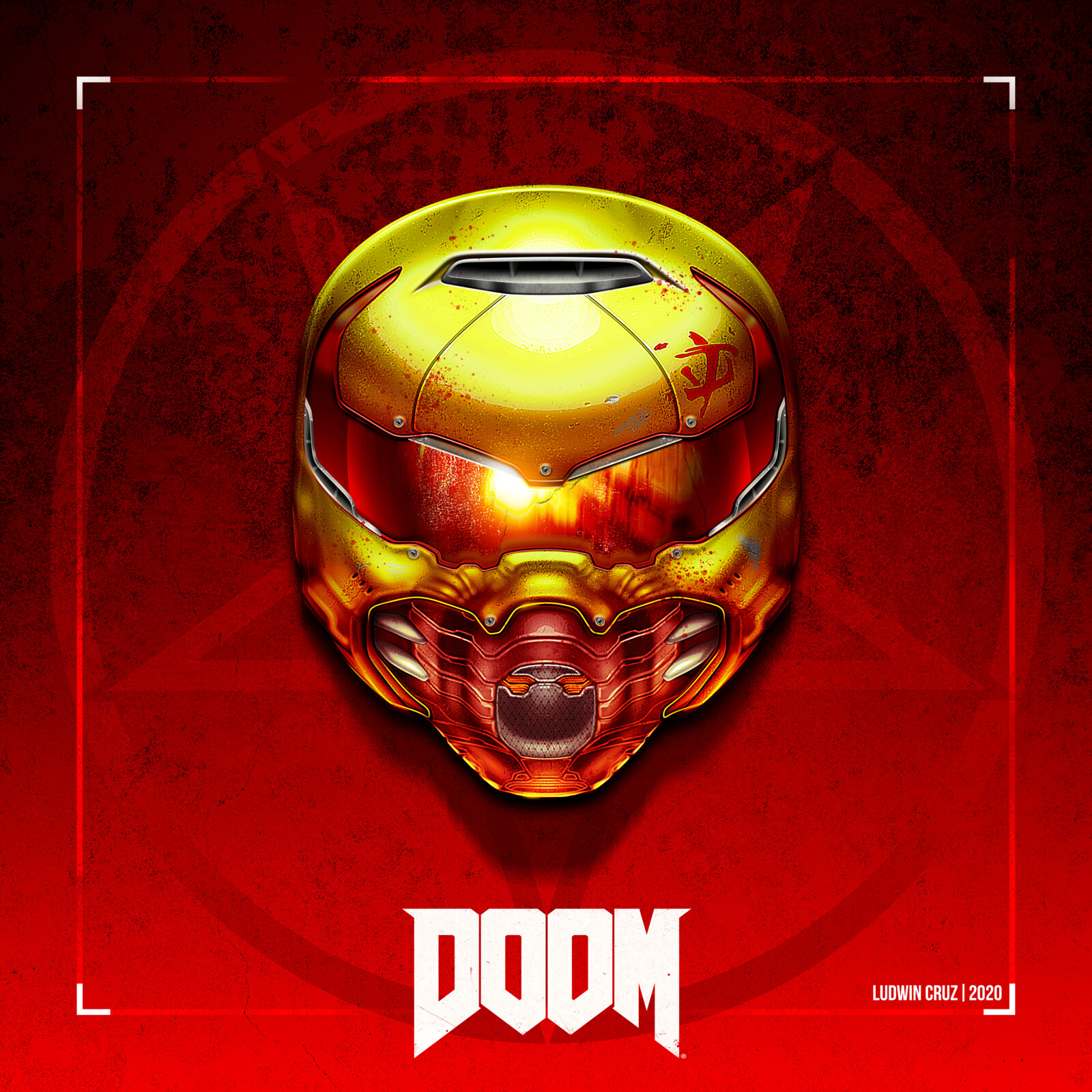 Ludwin Cruz - DOOM FAN ART