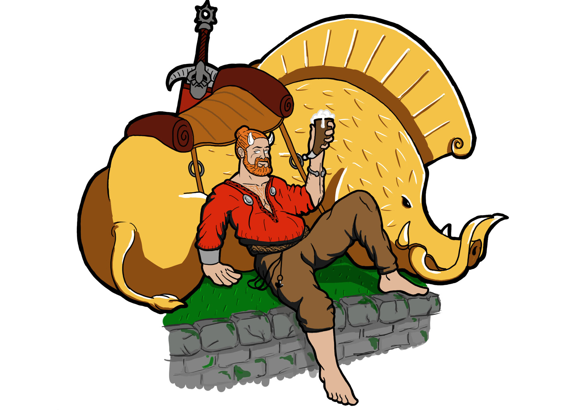 ArtStation - Freyr, God of Fertility