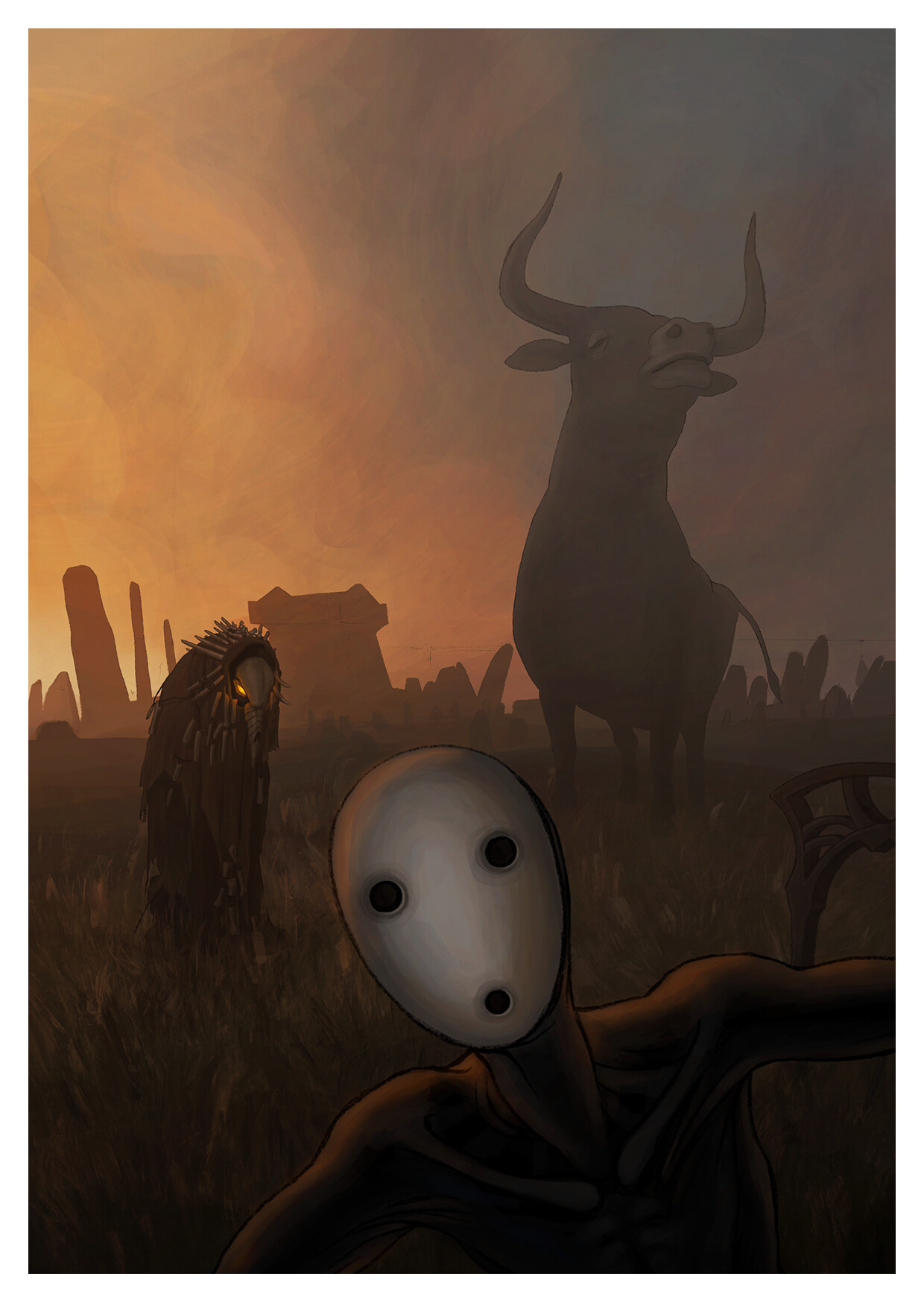 ArtStation - Pathologic 2 postcard