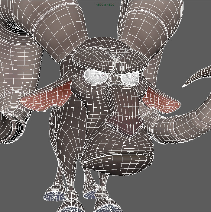 Pedro Brigagão - The Goat - Spyro Reignited Inspired - Model