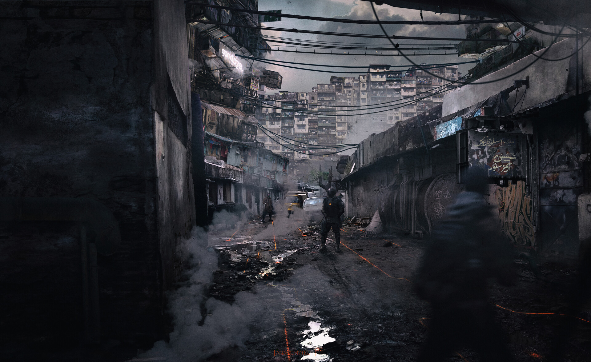 ArtStation - Future Slums Of Rawalpindi