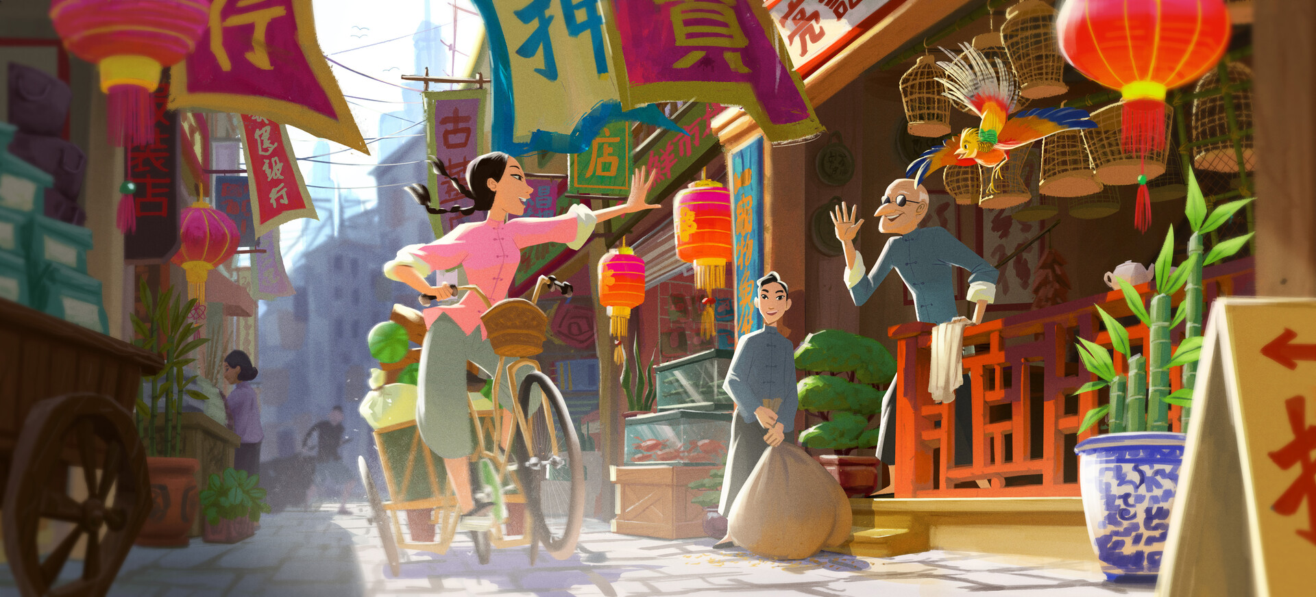 ArtStation - Miss Shanghai - Vis Dev Piece