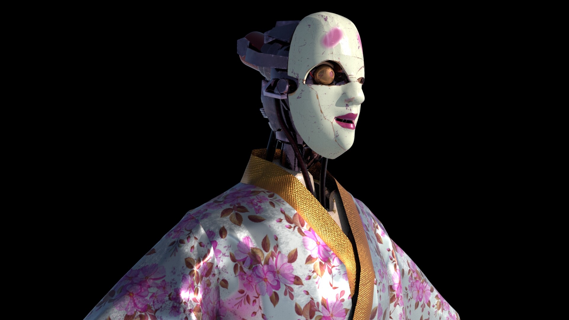 ArtStation - Noh animatronic