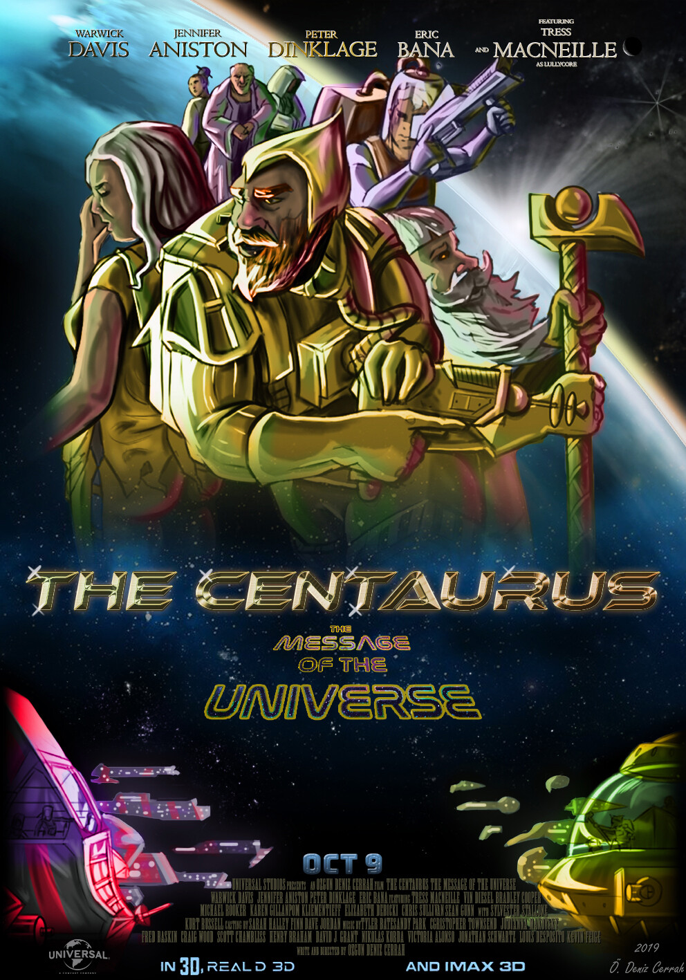 ArtStation - THE CENTAURUS - THE MESSAGE OF THE UNIVERSE