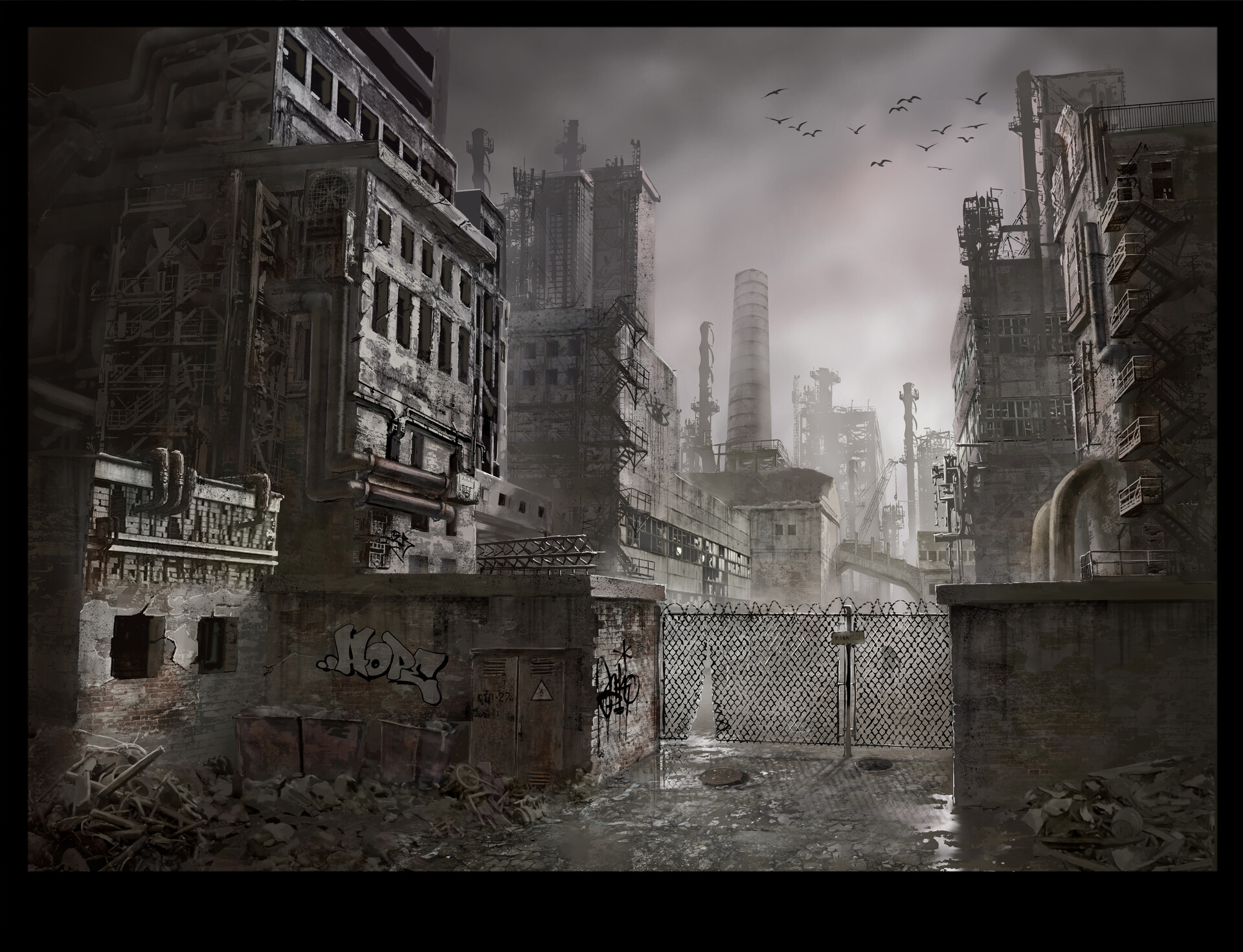 ArtStation - The Dust City