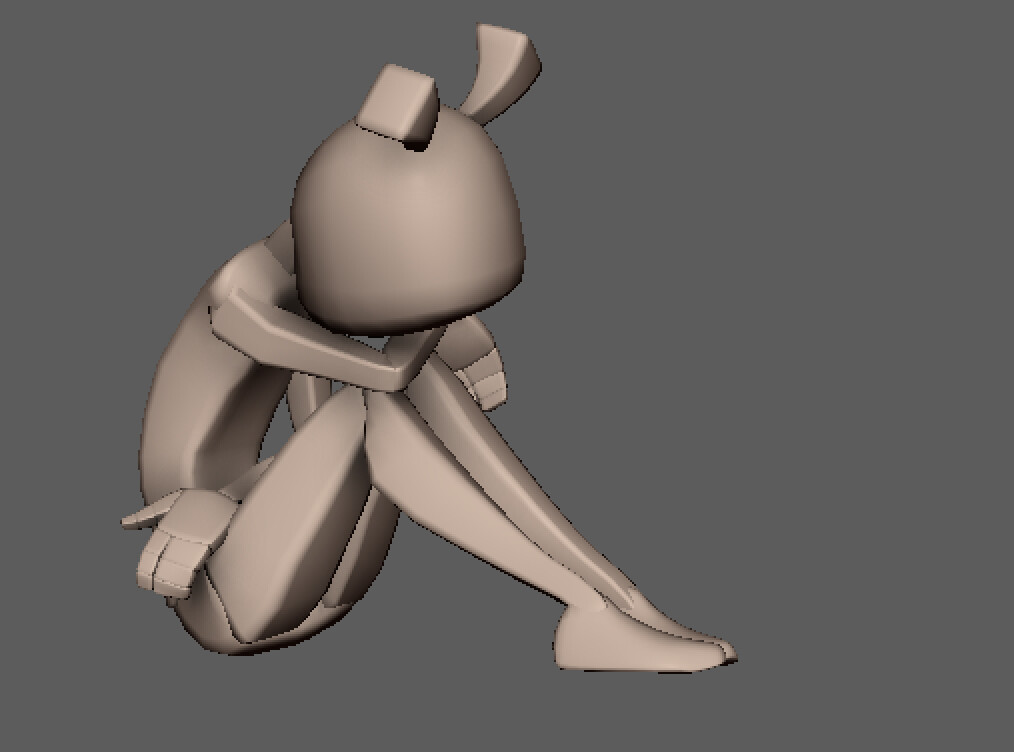 ArtStation - Sad Pose