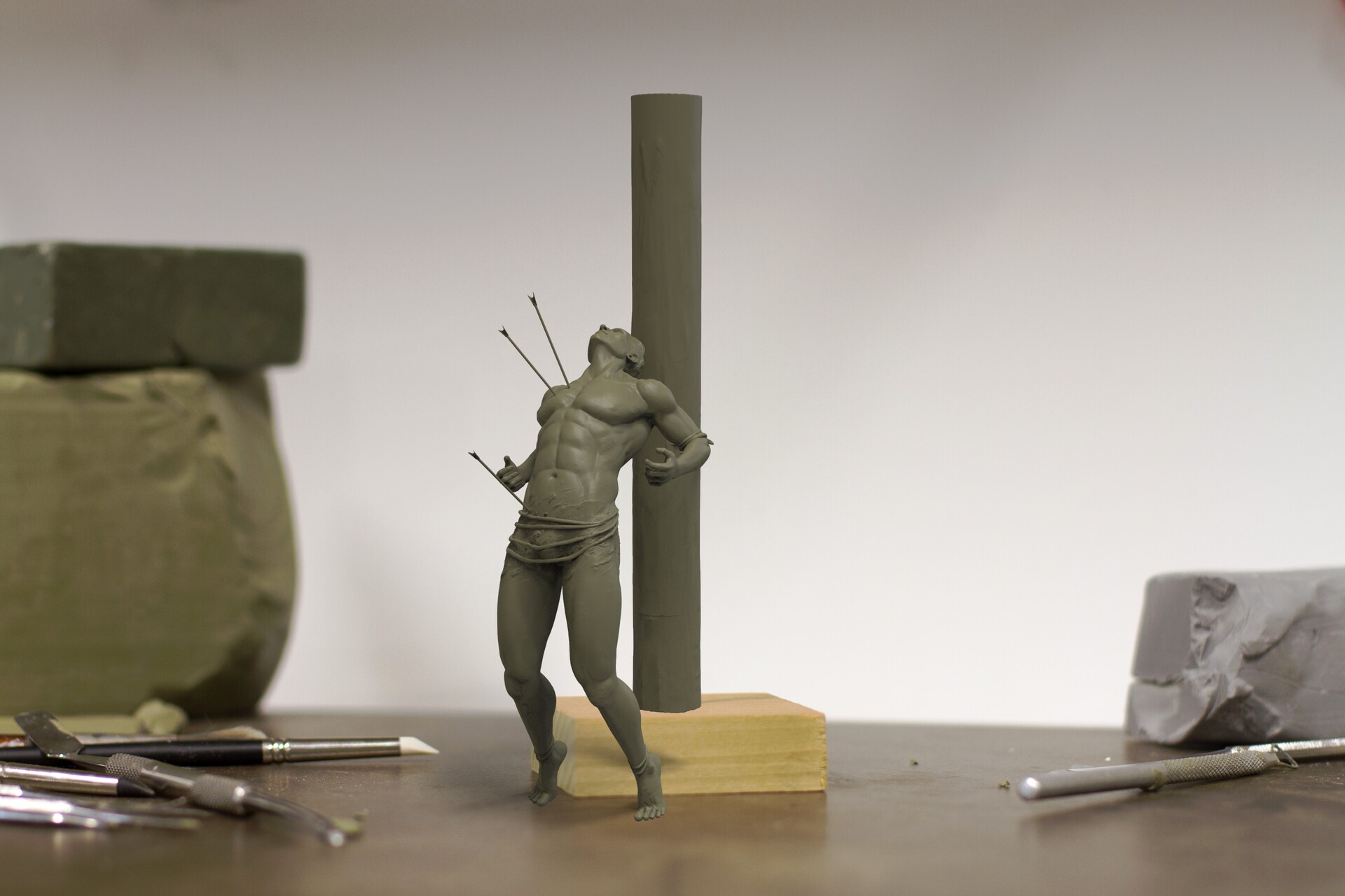 ArtStation - Sculpture Study..!!