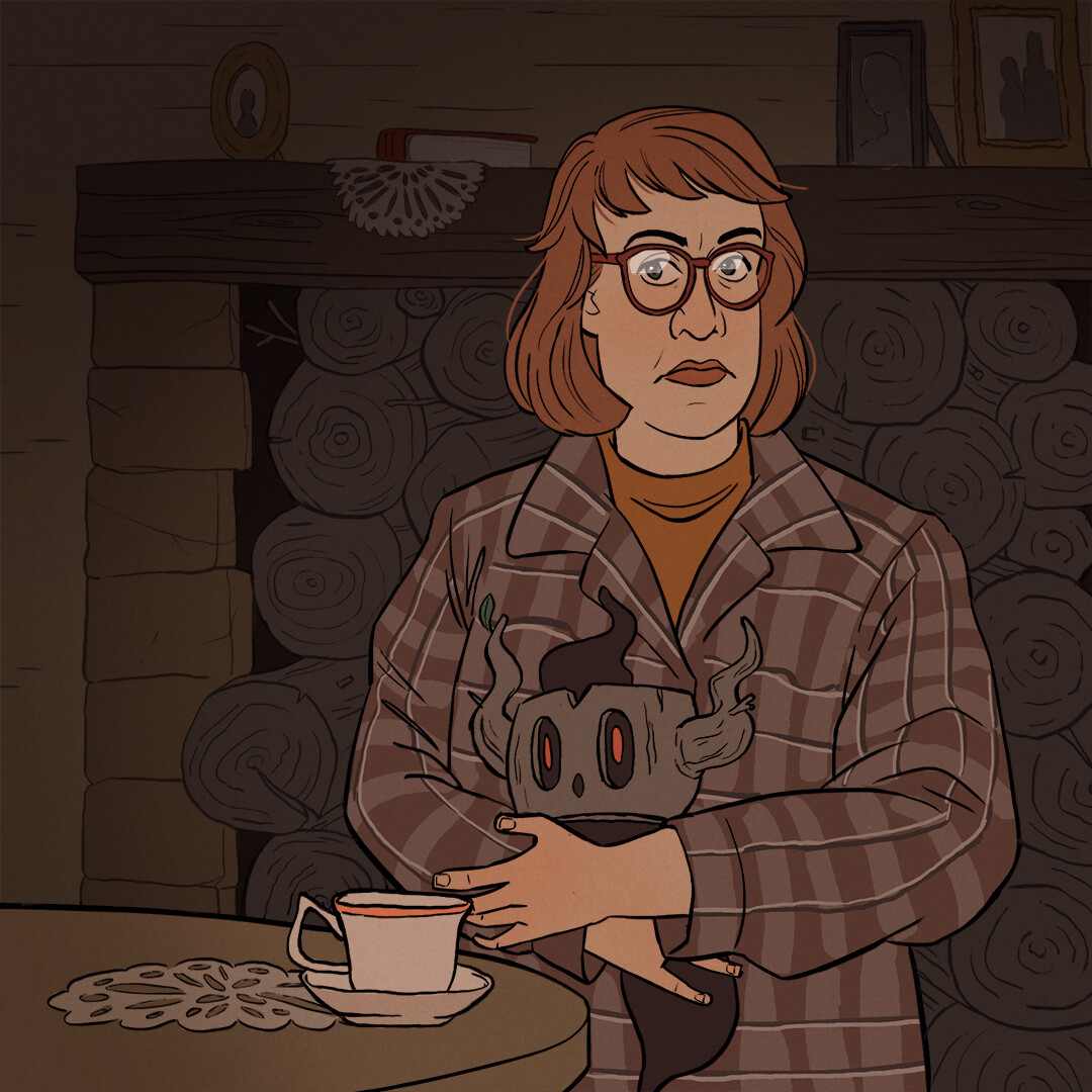ArtStation - The log lady
