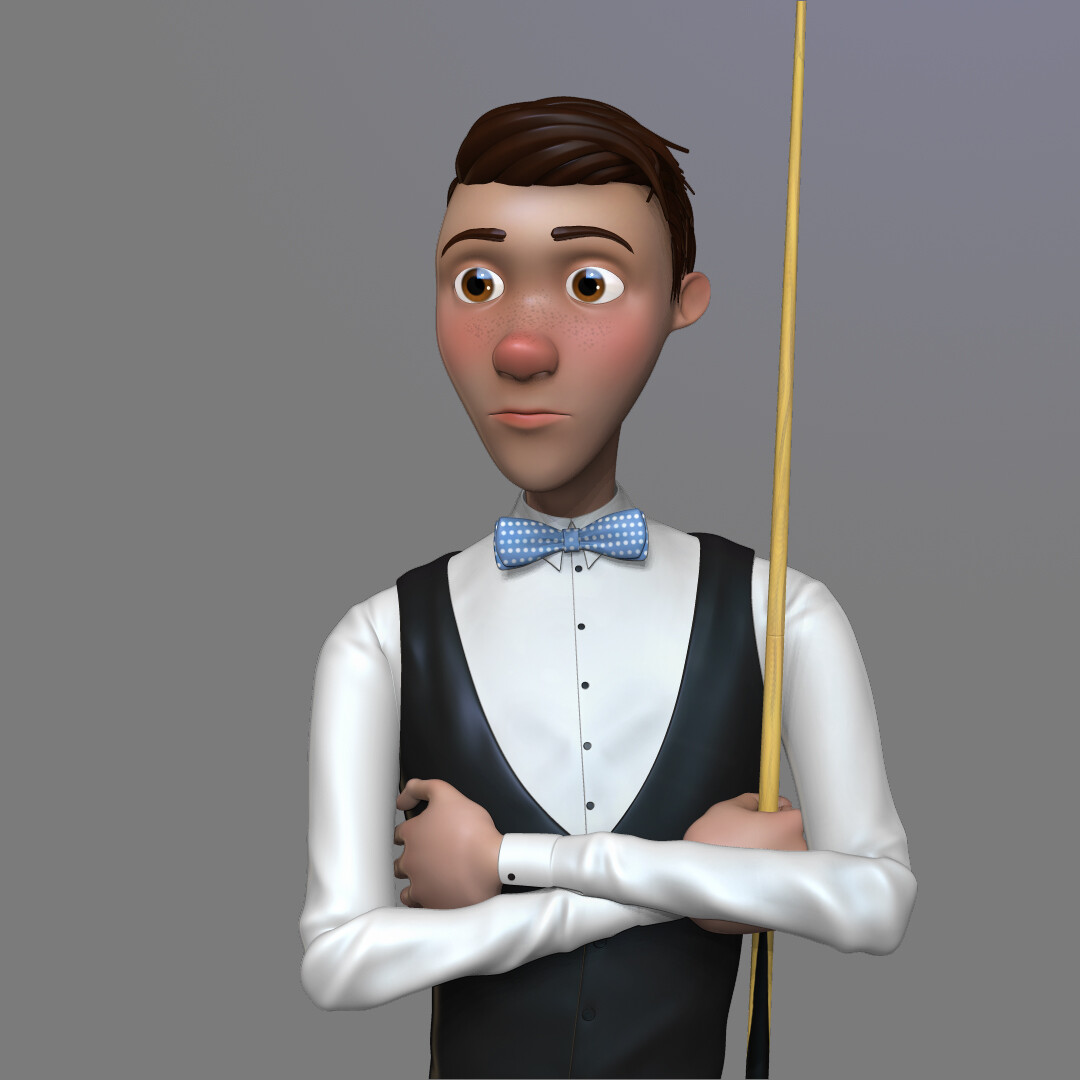 ArtStation - Snooker player