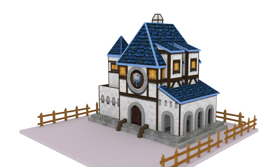 ArtStation - Academy Building.