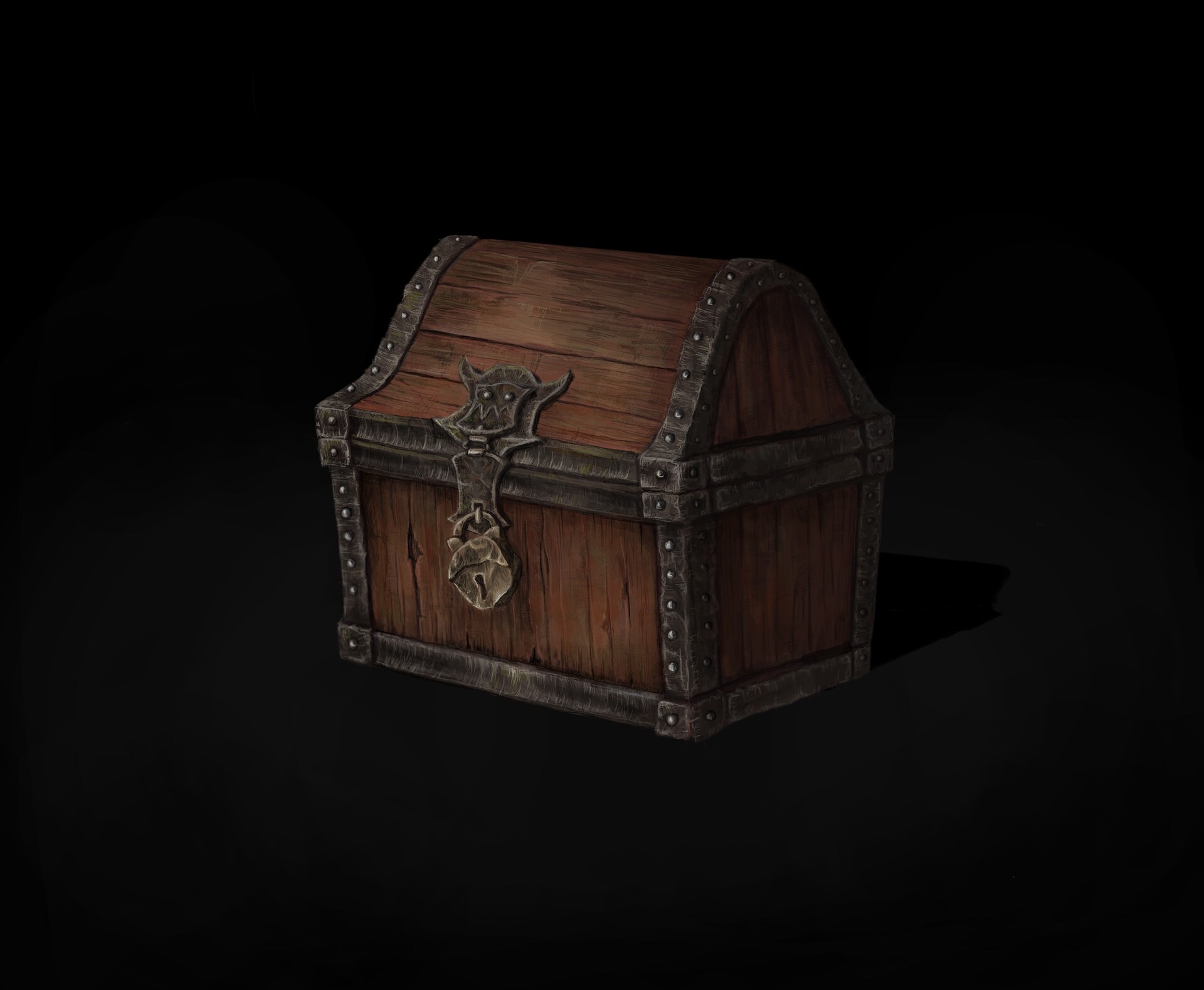 ArtStation - Orc chest