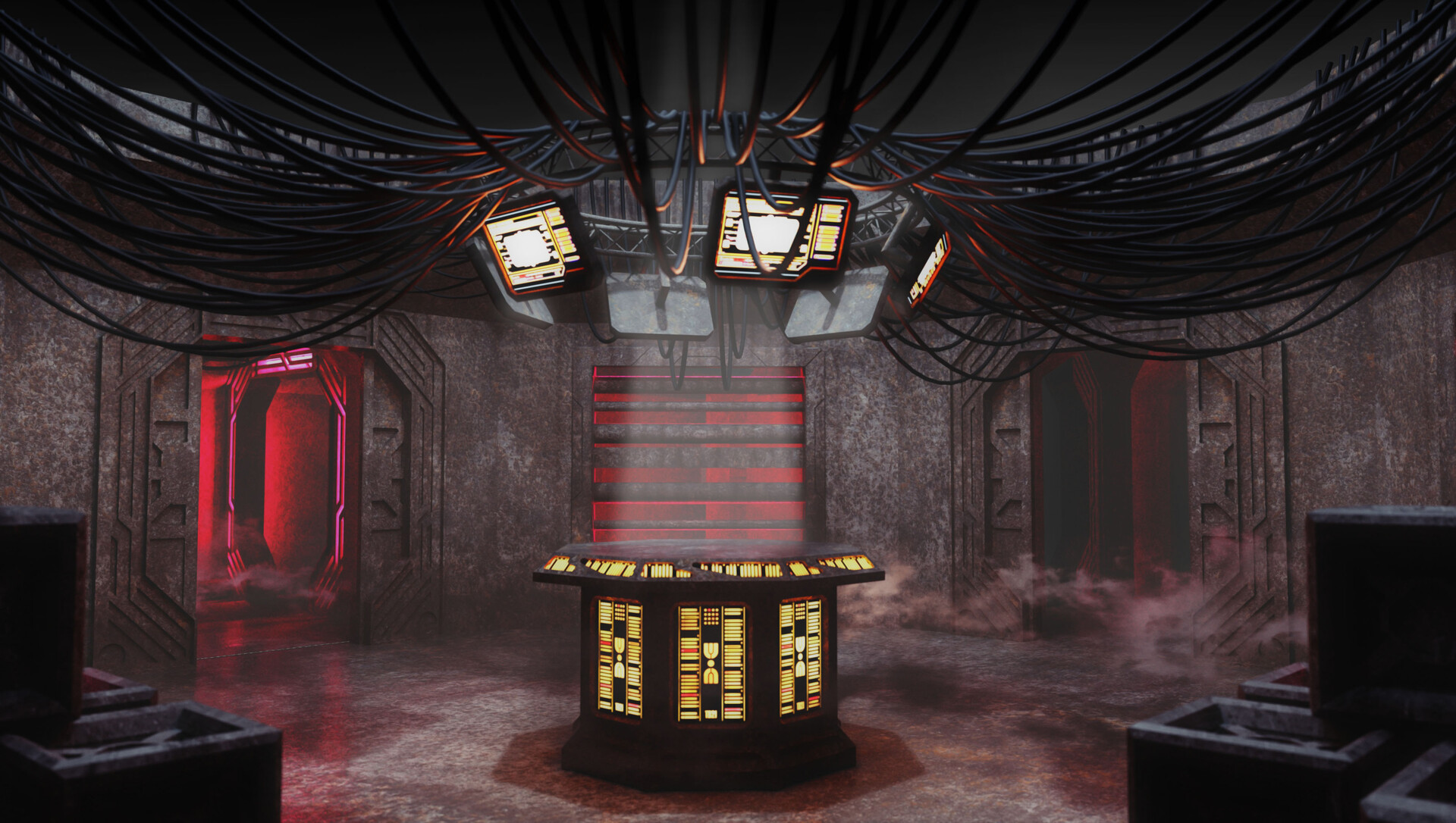 ArtStation - Red Dwarf: The Promised Land - SS Iron Star Holo Suite