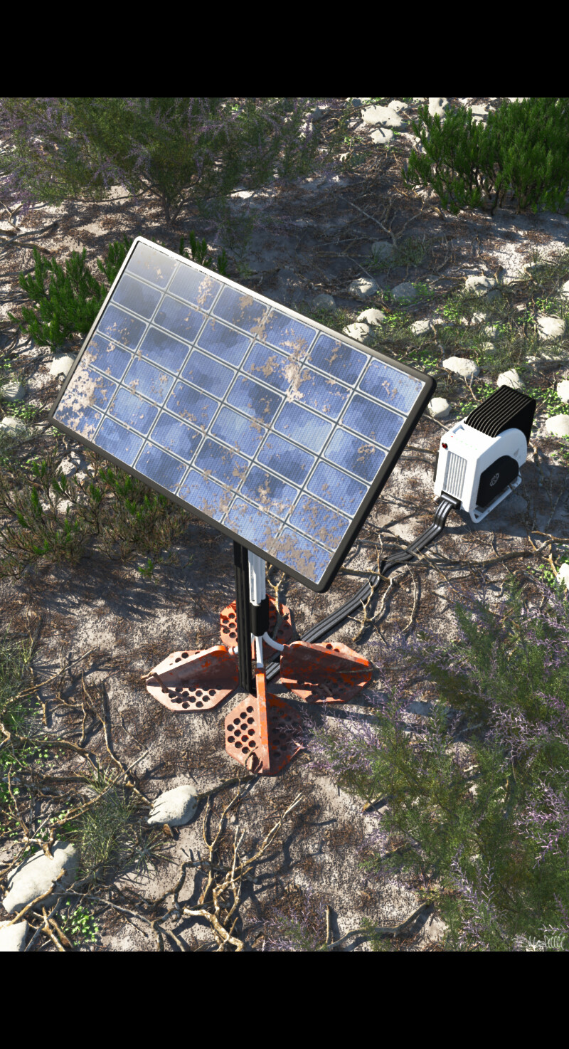 ArtStation - Solar panel