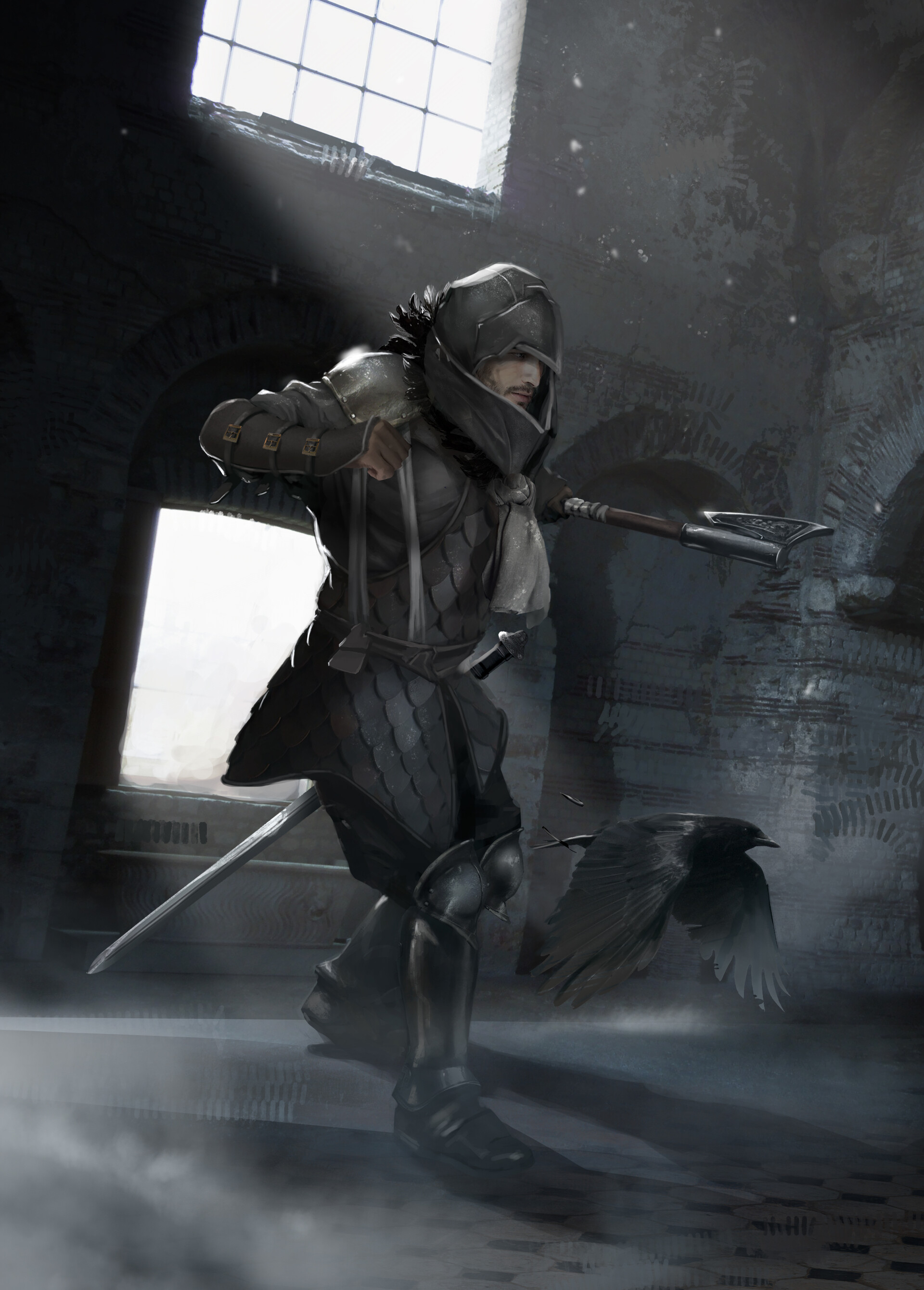 ArtStation - Crow / Assassin's Creed