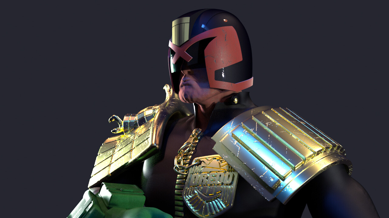 ArtStation - Judge Dredd