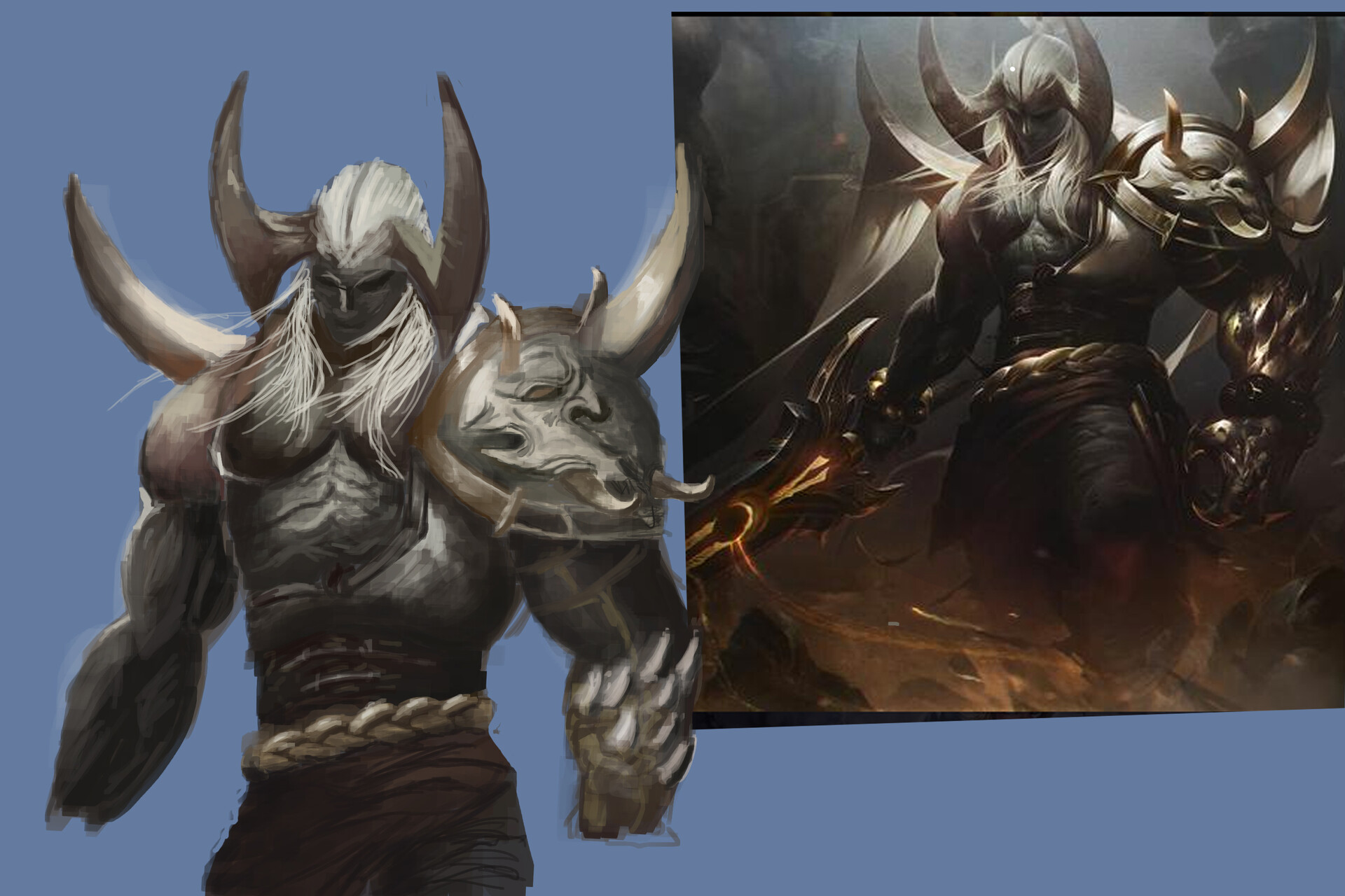 ArtStation - Day 1 2nd Char | Aatrox