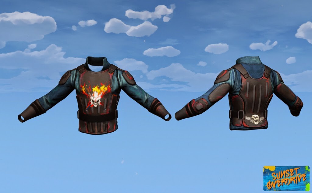 ArtStation - Vanity Clothing - Sunset Overdrive