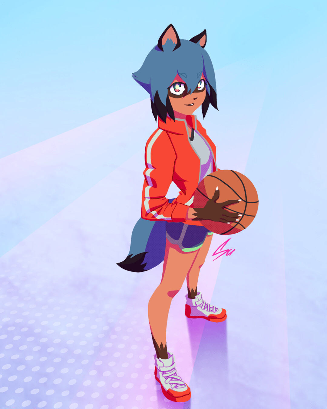 SuDoesSu - BNA: Brand New Animal Michiru Fanart