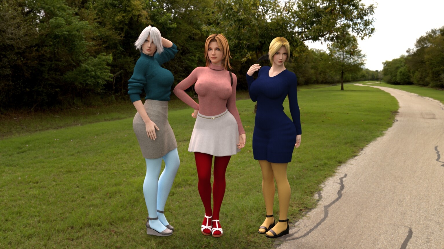 Titus Wamala - Christie, Tina Armstrong, and Helena Douglas themselves