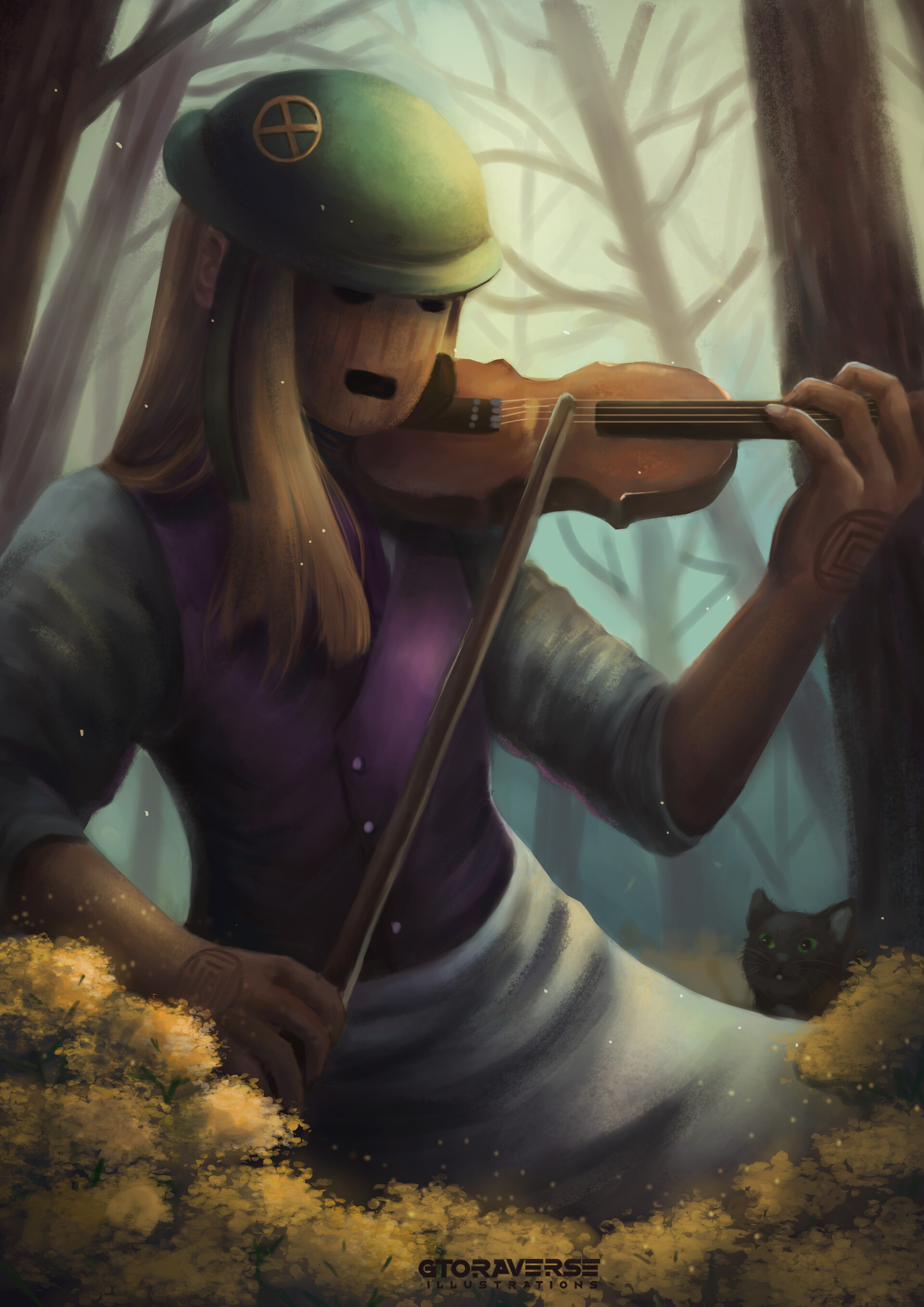 ArtStation - Yarrow (Phoebeclaudiaart's OC)