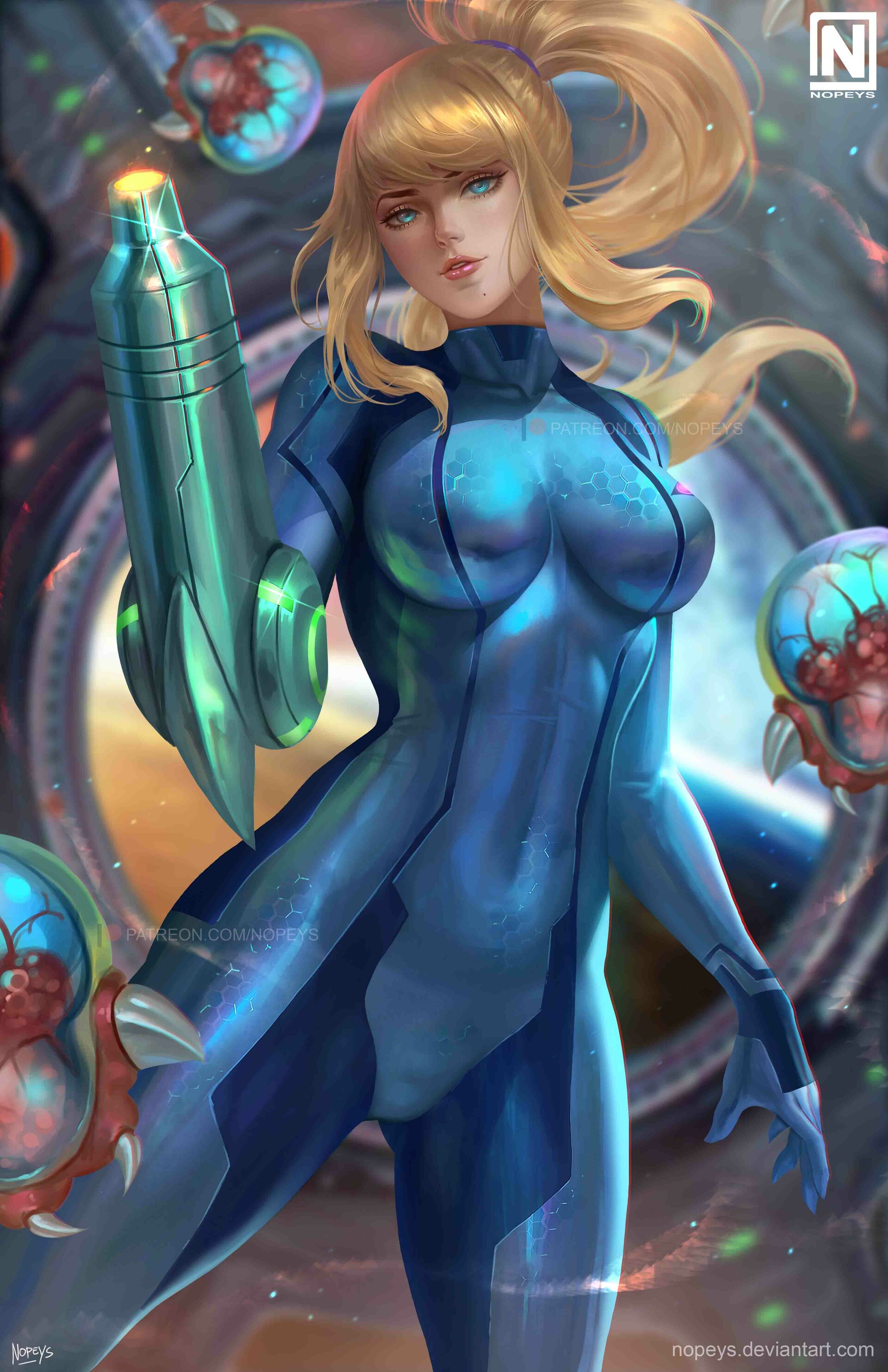 Samus Aran No Clothes