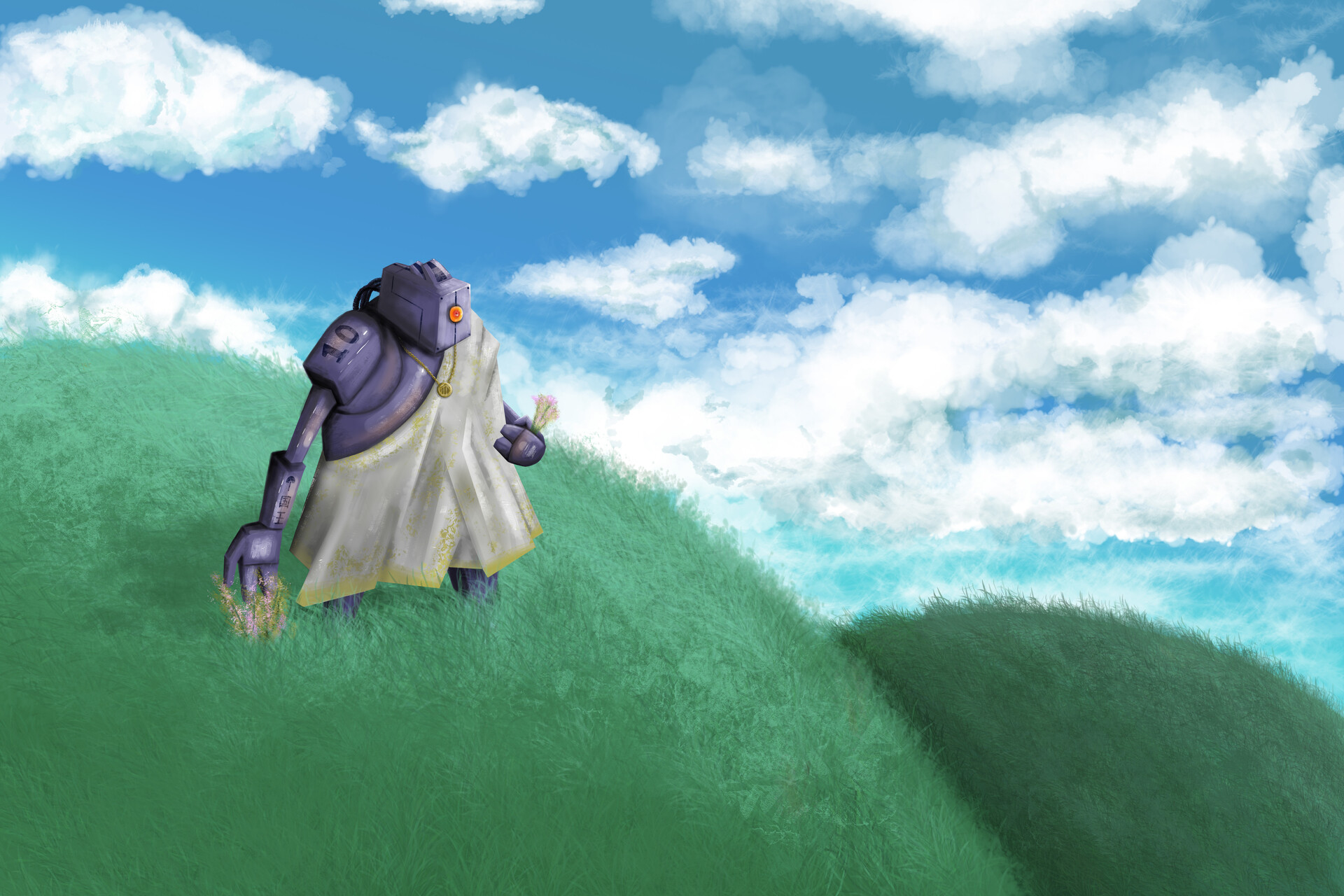 ArtStation - A King Among Bots