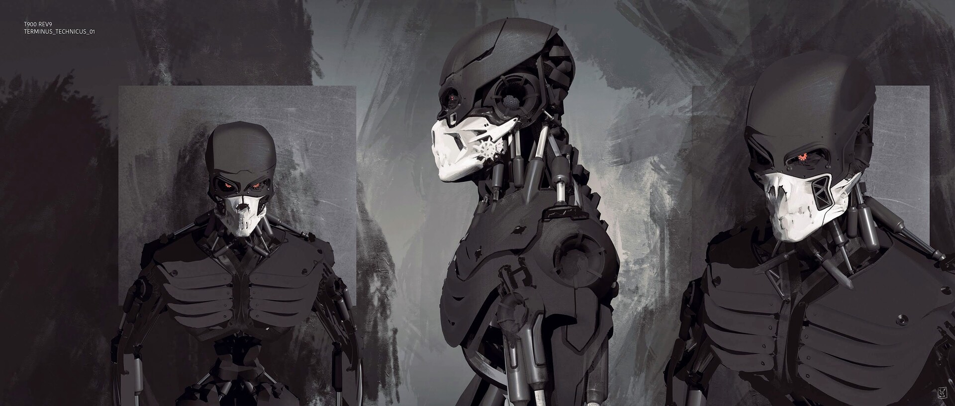 ArtStation - Terminator Rev-9 theme exploration