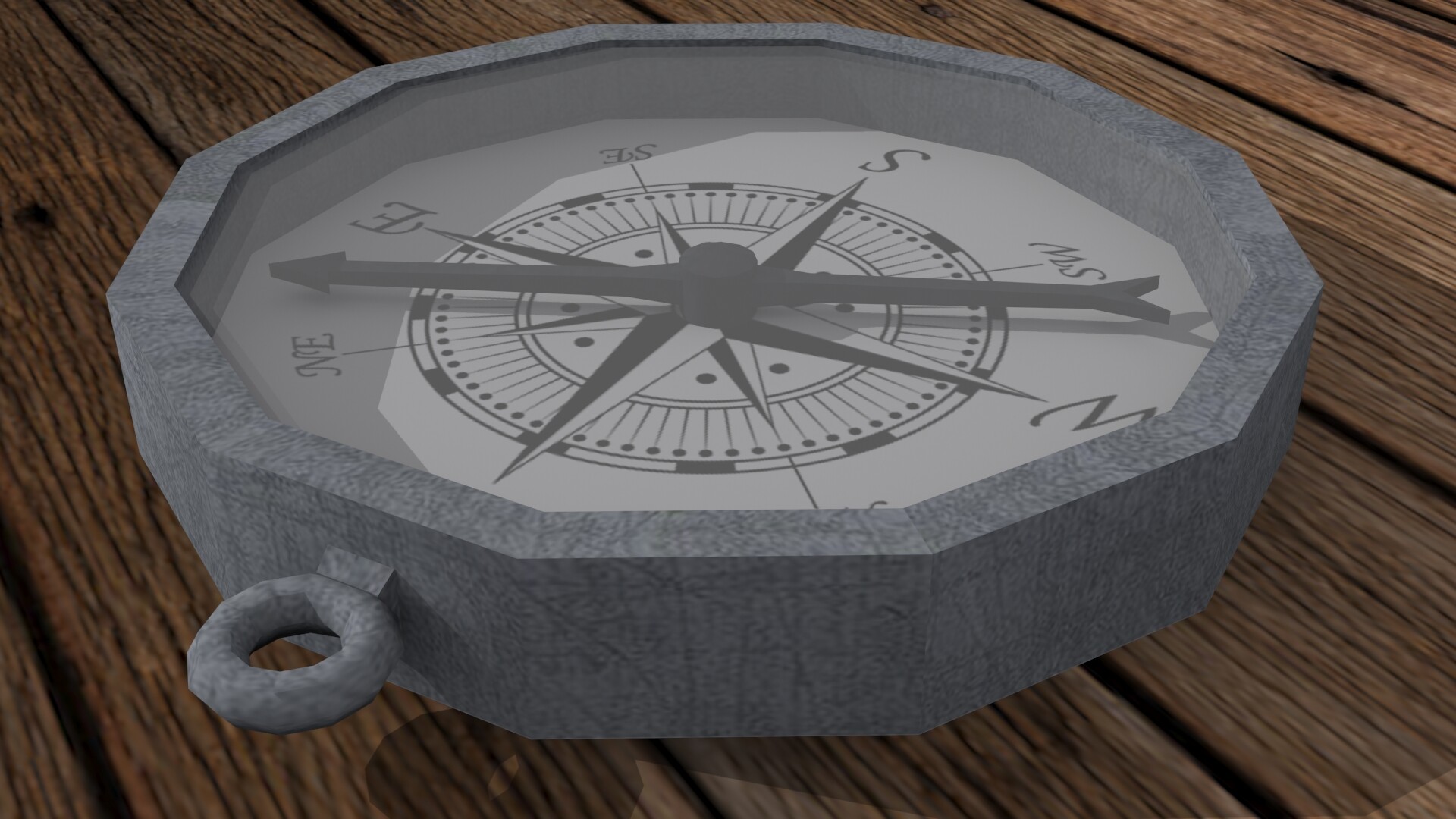 ArtStation - 3D compass model