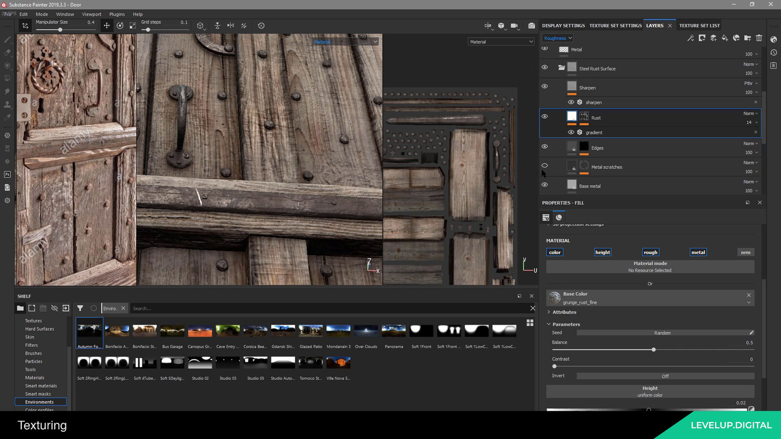 Levelup.Digital - Creating an Aged Wood Texture in Substance Designer ...
