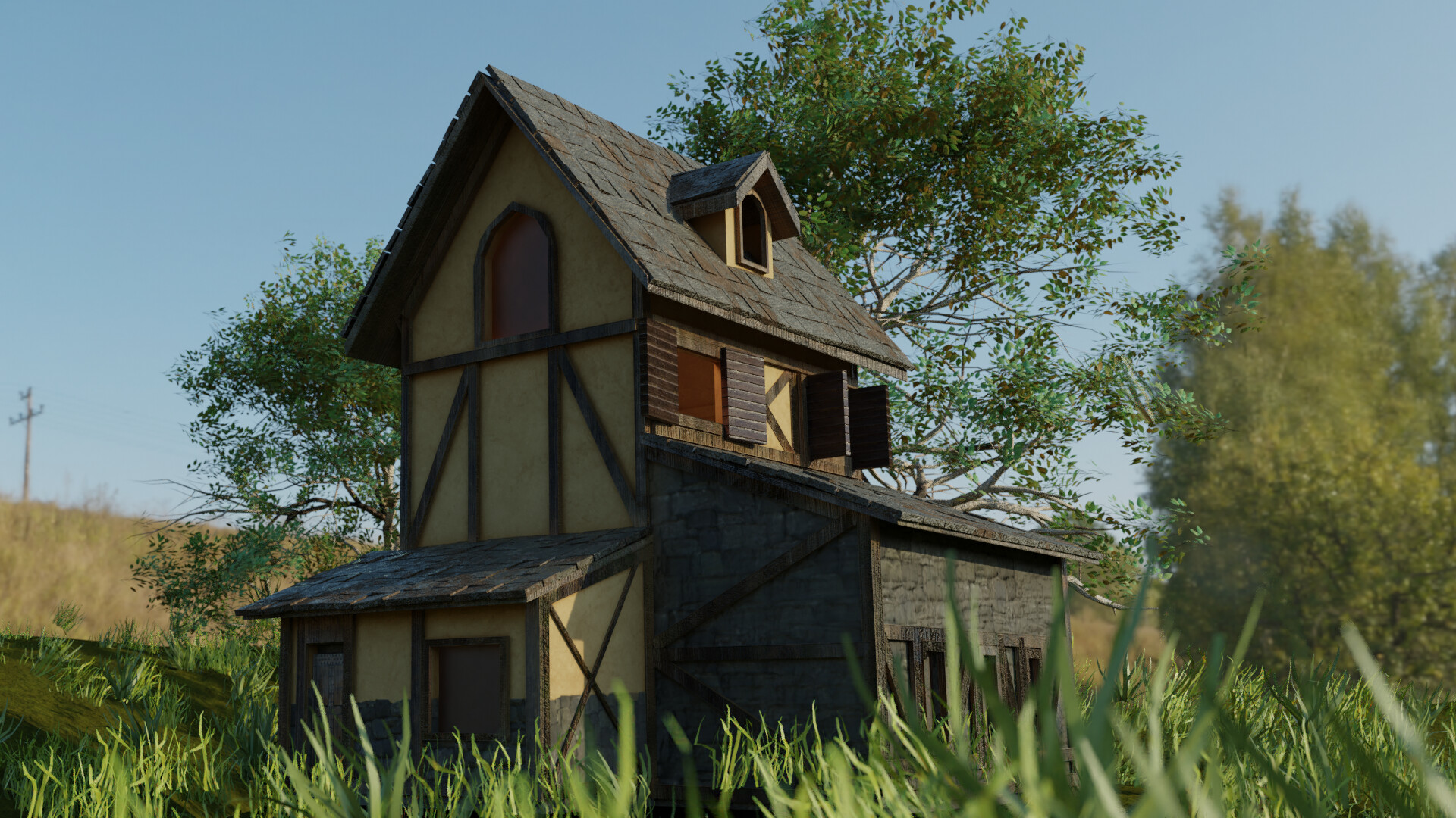 Susana Peake - Medieval House