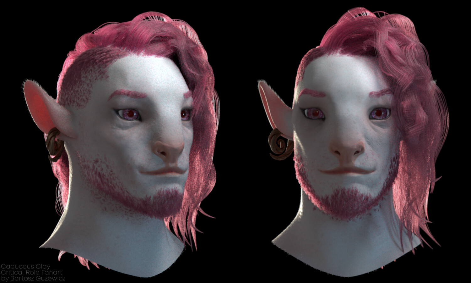 Bartosz Guzewicz - Critical Role fanart Angry Caduceus