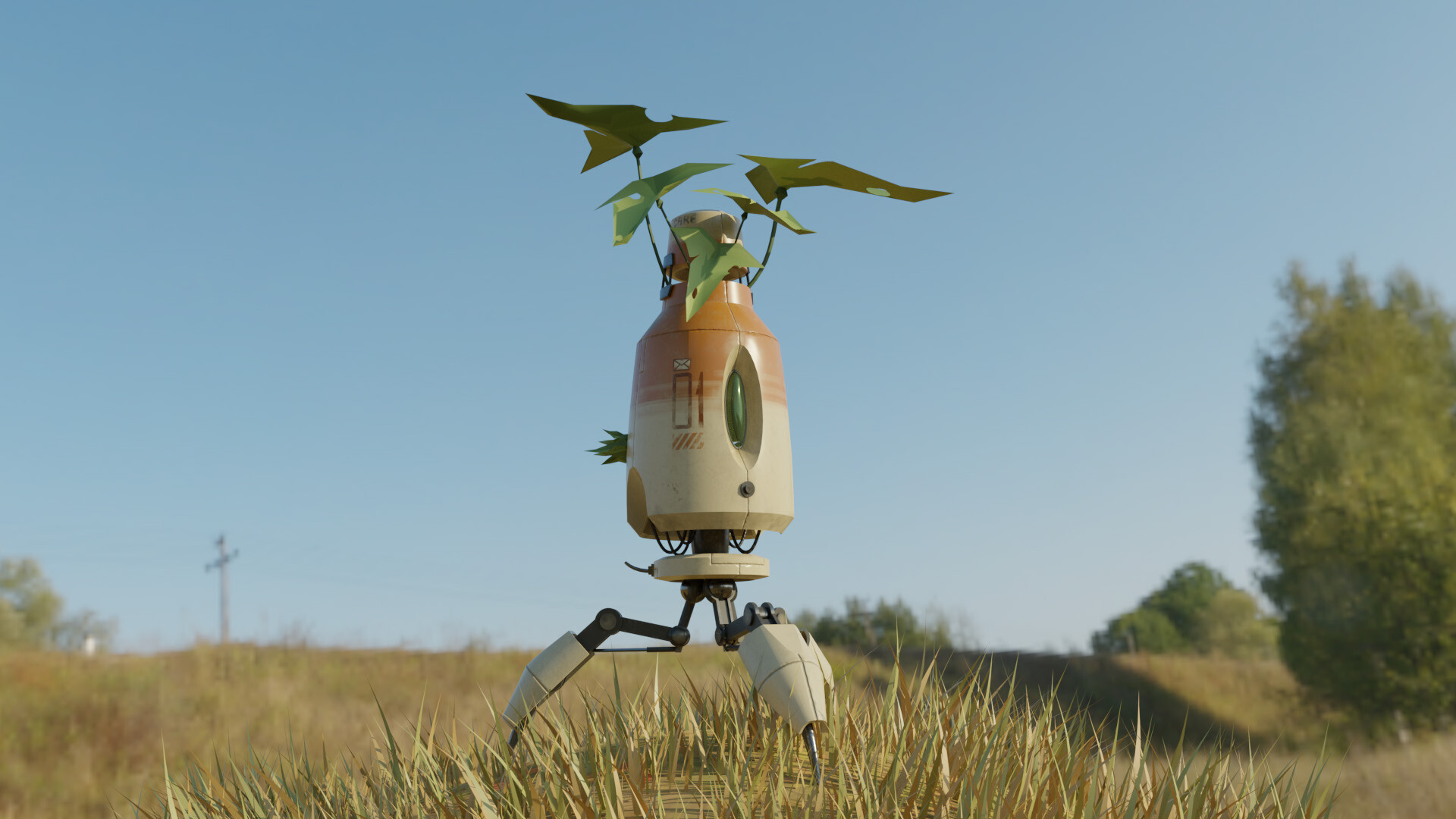 ArtStation - Robot 01: CARE