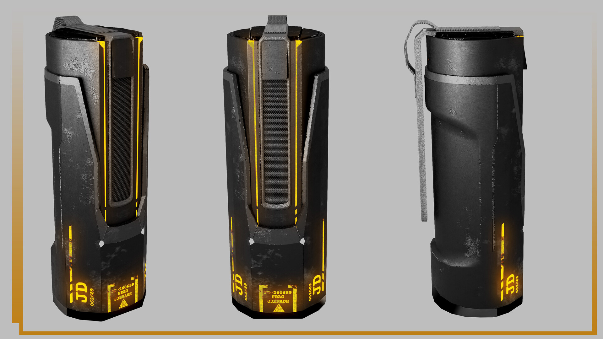 ArtStation - Grenade from Fuze