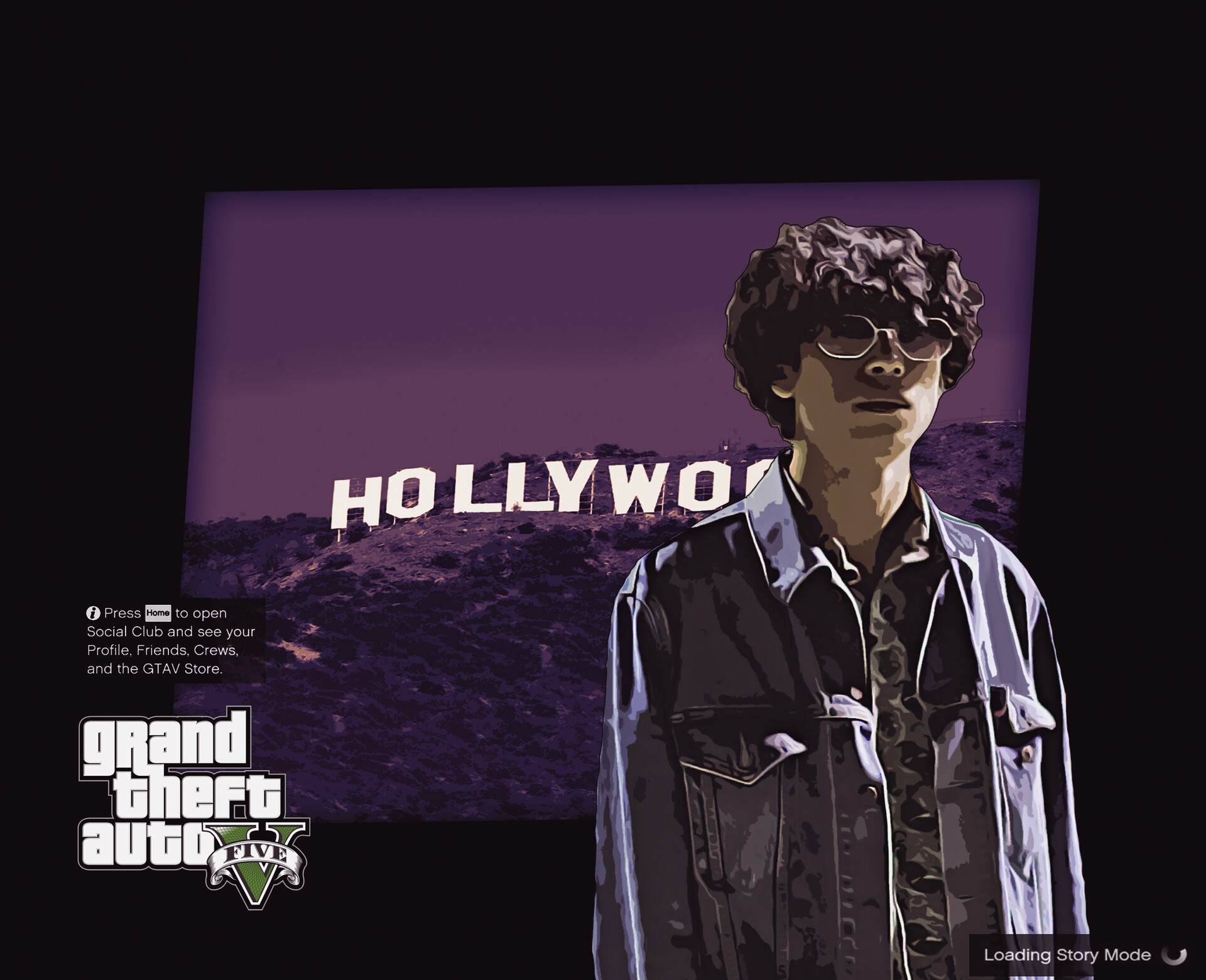 ArtStation - GTA 5 Loading Screen