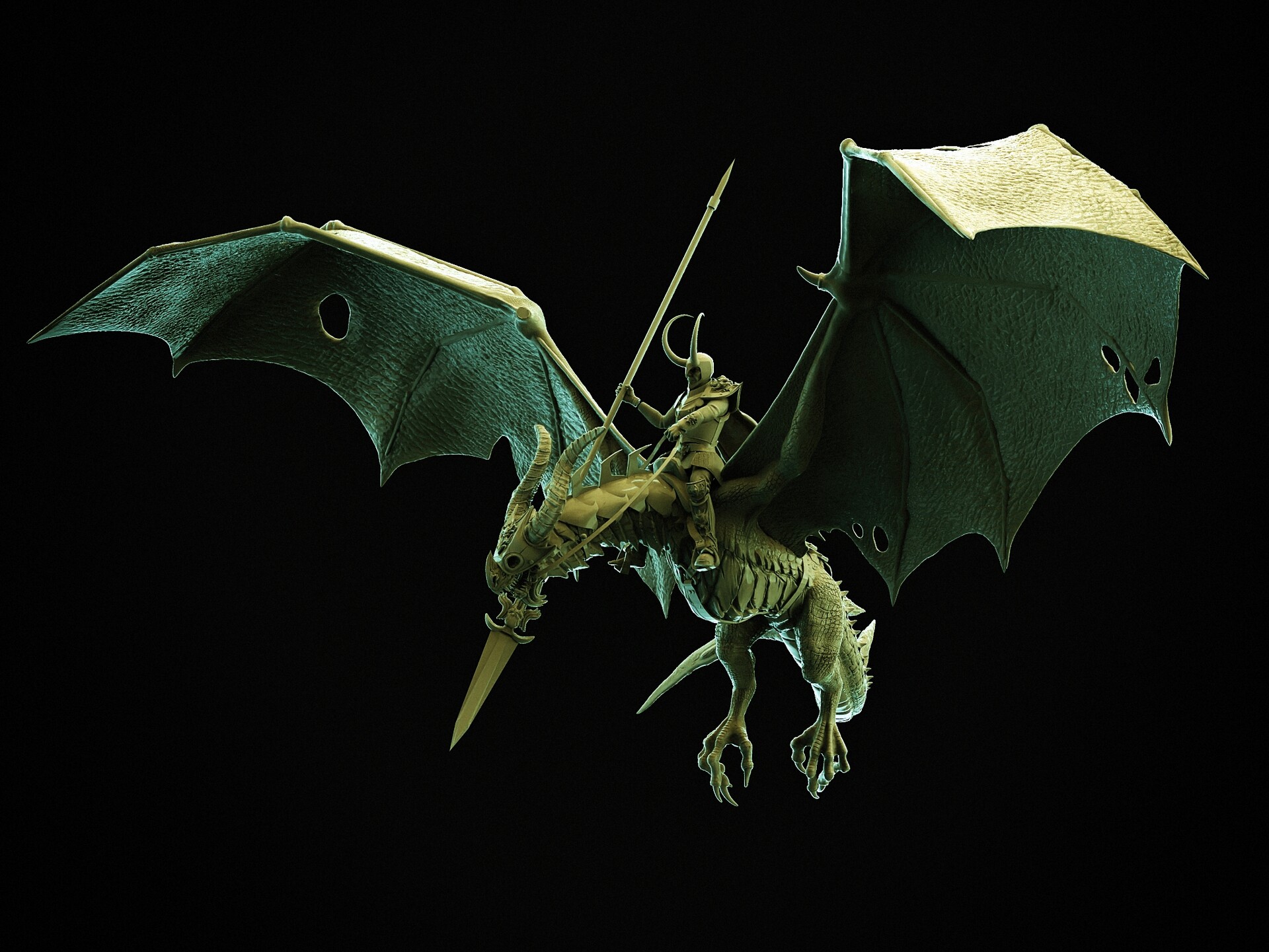 ArtStation - dragon knight