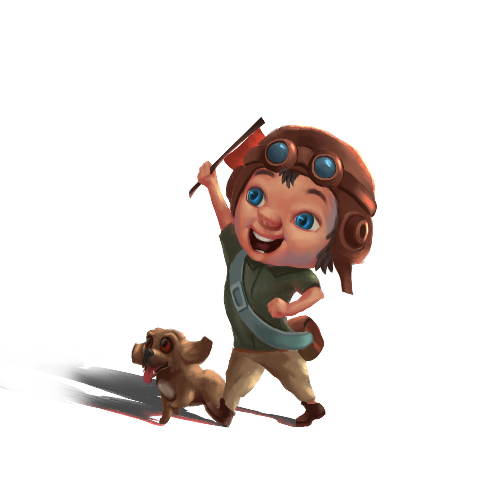 ArtStation - Children on adventure