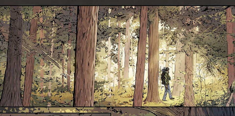 ArtStation - Walking through the forest