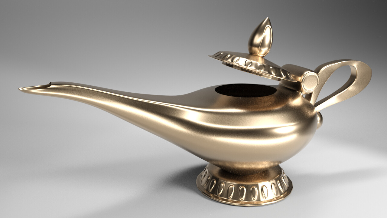 ArtStation - Alladin Lamp