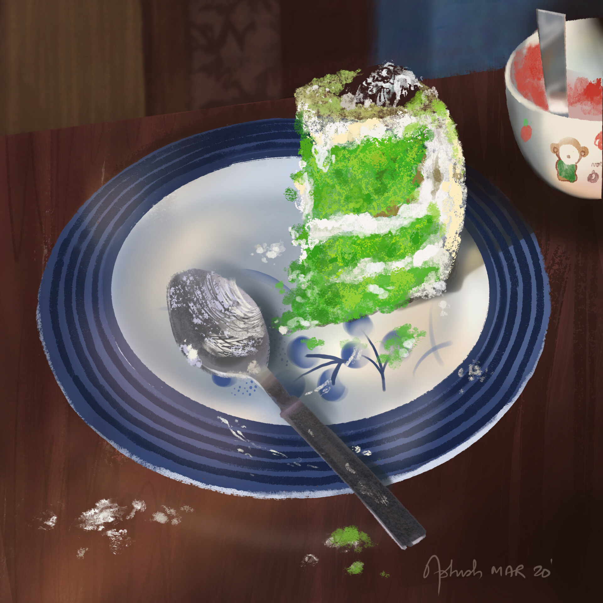 ArtStation - A slice of cake
