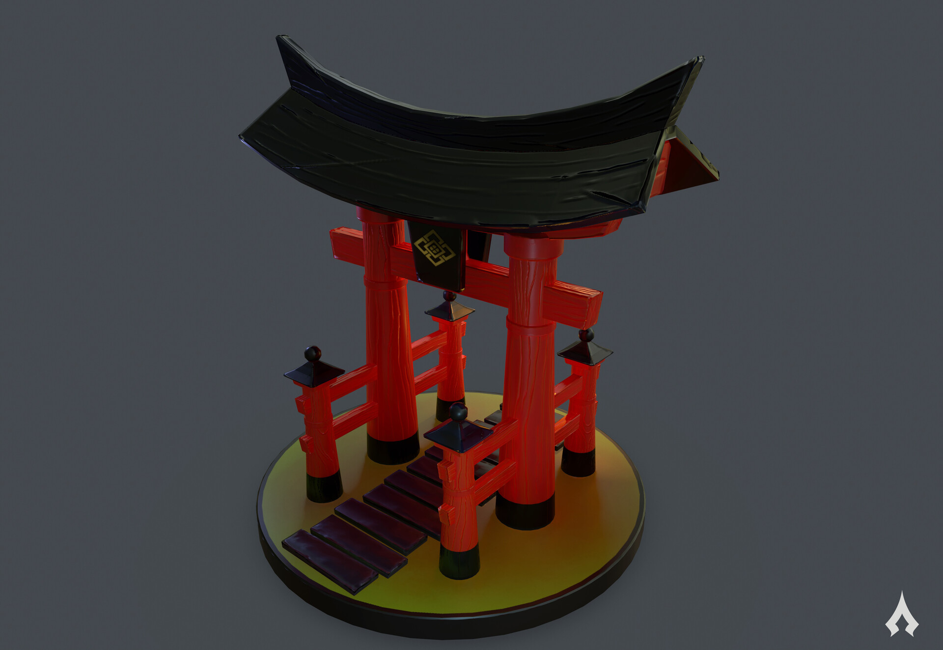 Arucard Lok - Stylized Torii
