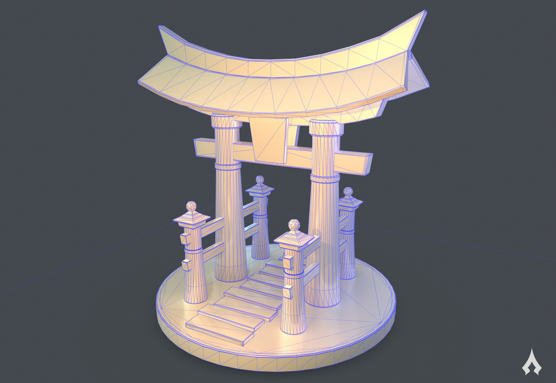 Arucard Lok - Stylized Torii