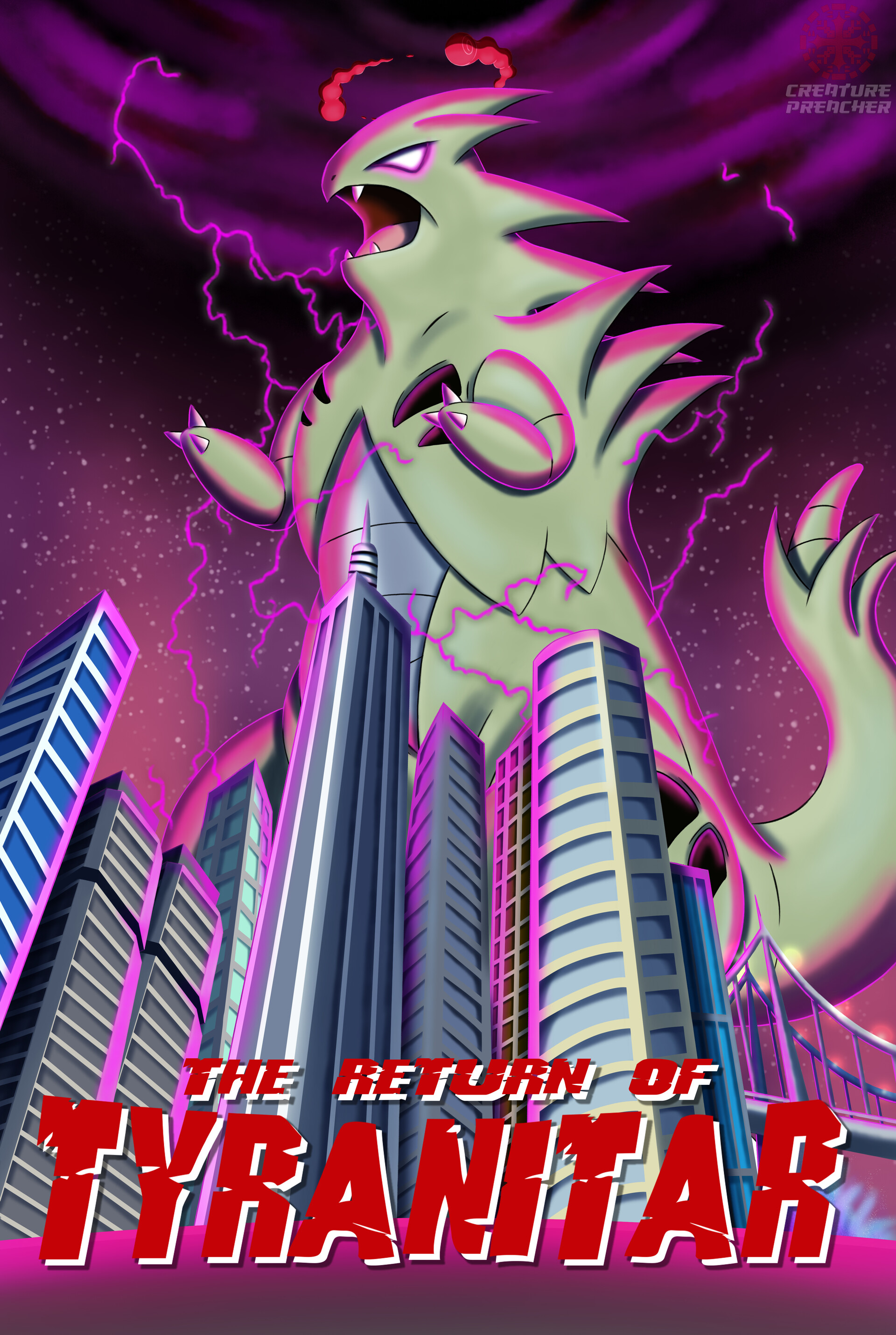 Godzilla Pokemon Crossover